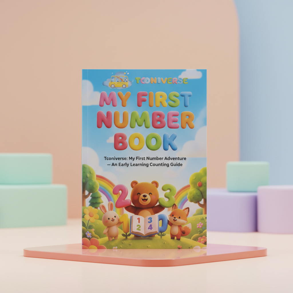 My First Number Book for Kids – Tracing & Counting – Tooniverse